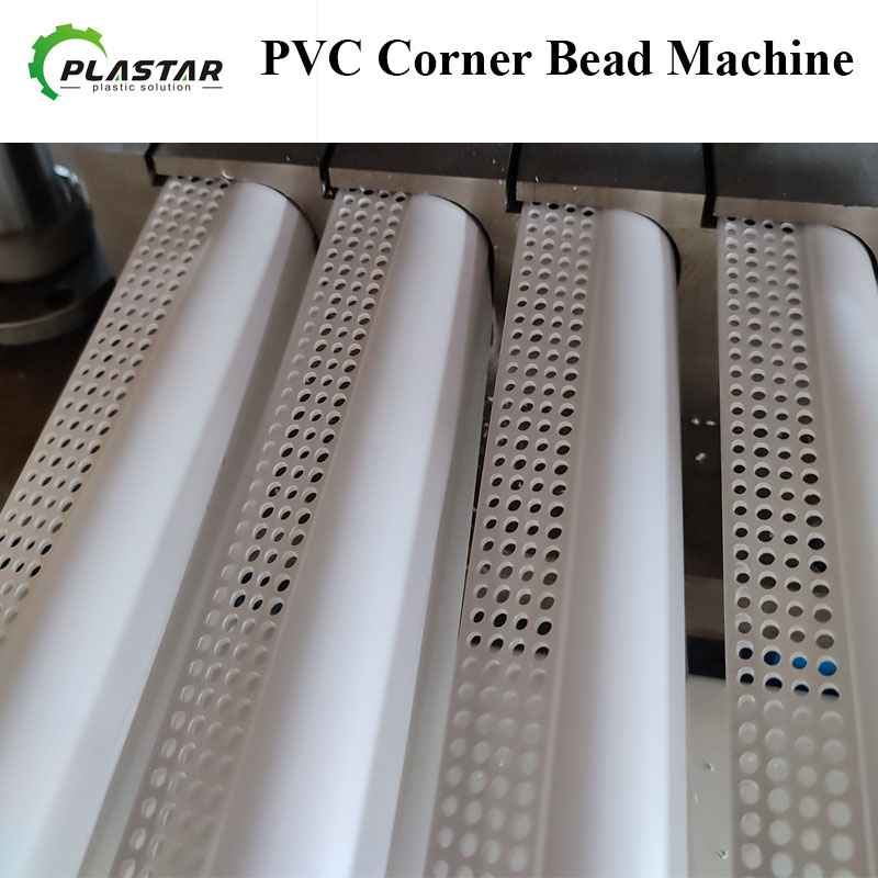 6 Cavities Plastic PVC Corner Bead Extrusion Production Line - Buy pvc ...